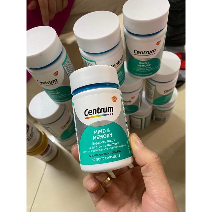 Mua Centrum MinD & Memory hộp 50 viên [Chính hãng] giá rẻ nhất | TecKi.Vn