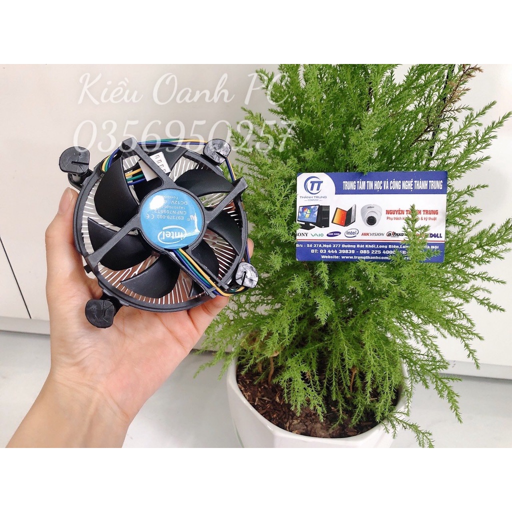 Quạt chip - Quạt tản nhiệt dành cho CPU-INTEL Hỗ trợ Socket 1156/ 1155/ 1150 - Hàng mới | Shopee ...