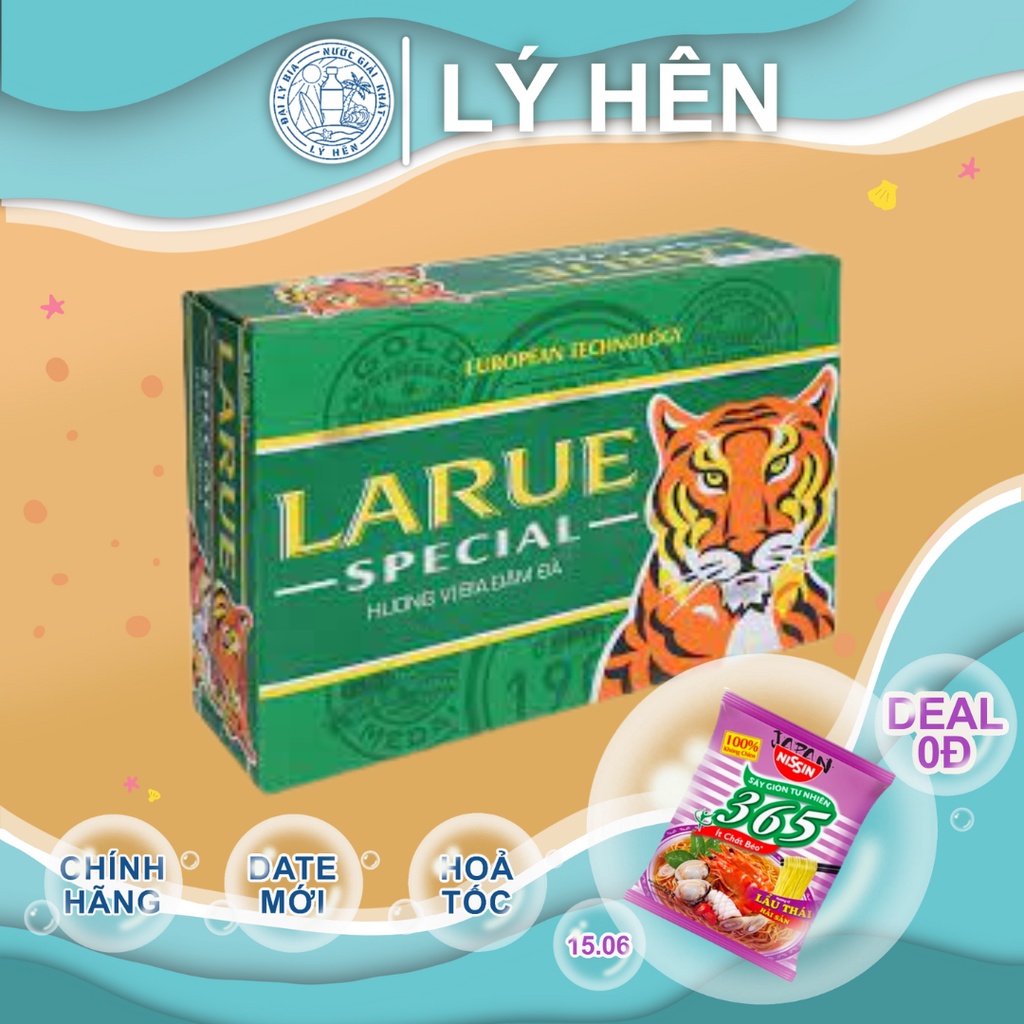 Thùng 24 Lon Bia Larue Special - Larue Xanh 330ml/Lon Date Luôn Mới ...