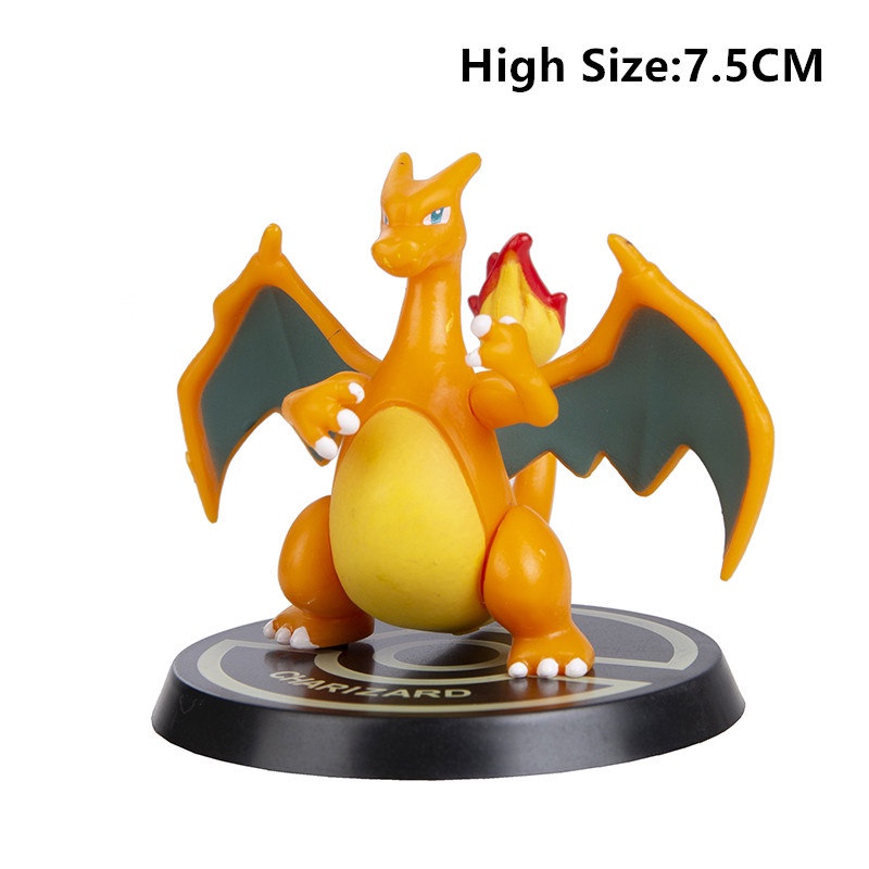 Mua 6 Pcs/1 Set Pokemon Anime Figure Pikachu Charizard Mewtwo Blastoise ...