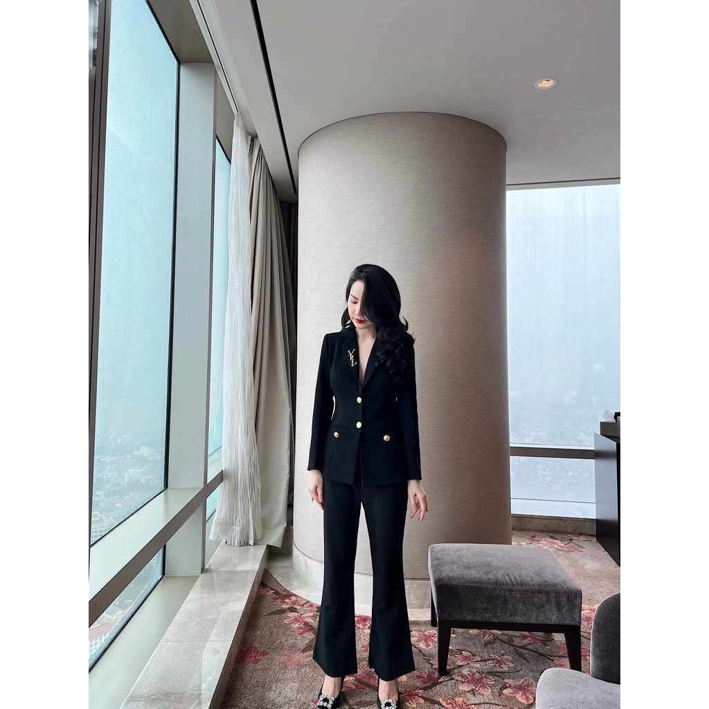 Mua Set vest cao cấp thiết kế by Estrano - Emma Set đen sang trọng giá ...