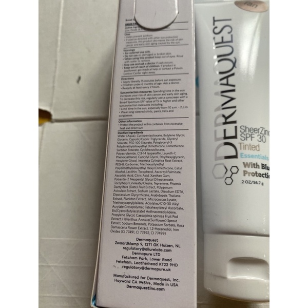 Mua 05-2024 DermaQuest SheerZinc SPF 30 là kem chống nắng SPF30 giá rẻ ...