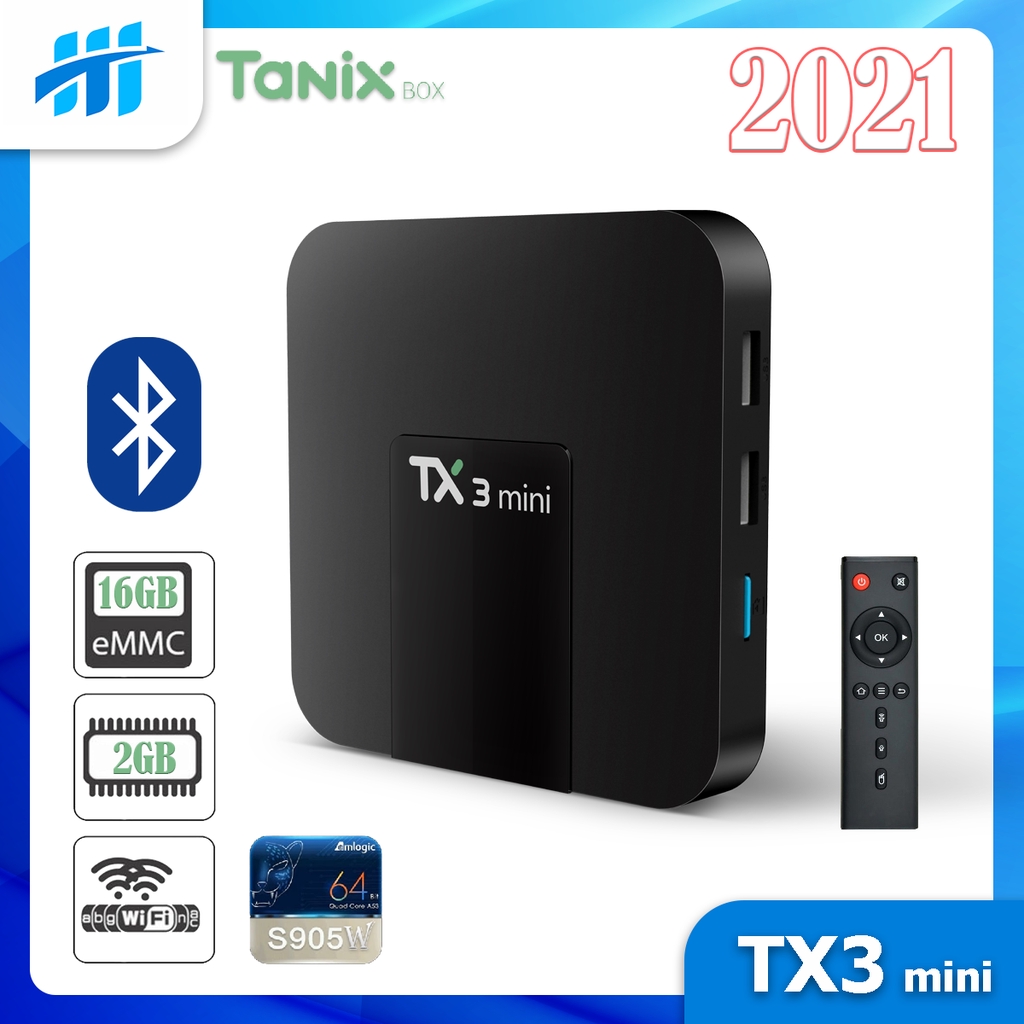 Android Tivi Box TX3 mini - 2G Ram và 16G bộ nhớ, Bluetooth, AndroidTV ...