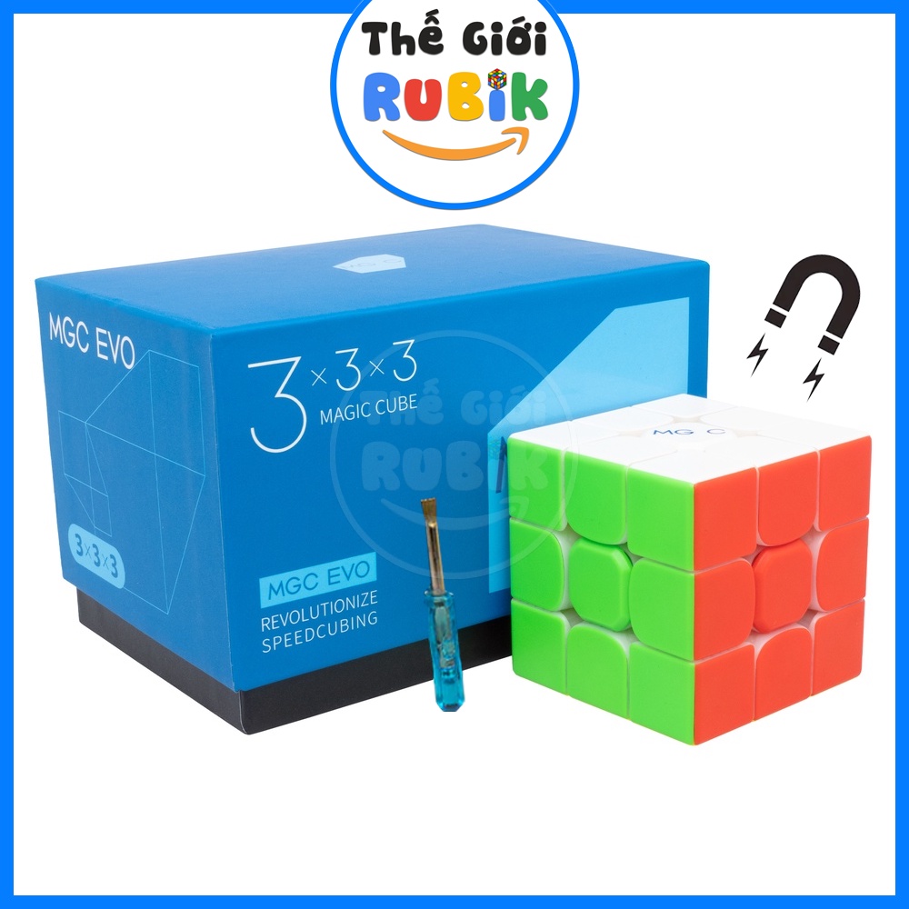 Mua Rubik YJ MGC EVO 3x3 Magnetic YongJun Nam Châm Stickerless Rubic 3 ...