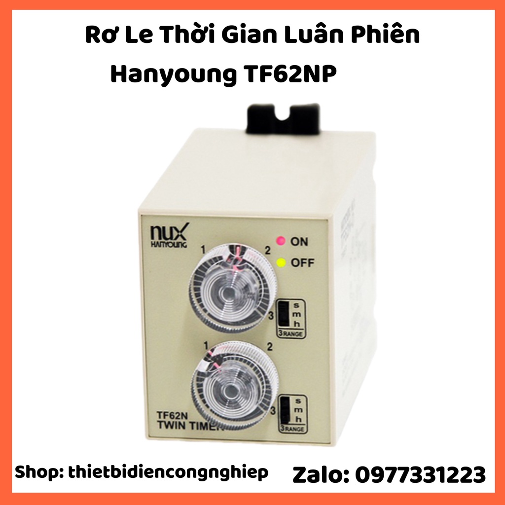 Timer Hanyoung TF62N-P-60D Rơ Le Thời Gian Luân Phiên | Shopee Việt Nam