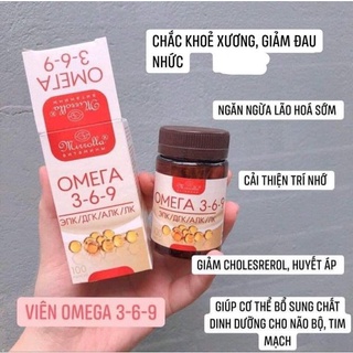 [HÀNG NGA] Omega 369 Nga 100v [CHÍNH HÃNG]tốt cho sức khỏe, trắng, dẹp da | Shopee Việt Nam