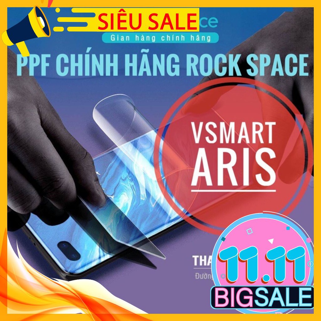 Vsmart Aris/Aris Pro - Miếng dán PPF siêu dẻo chính hãng Rock Space cho Vsmart Aris/ Aris Pro ...