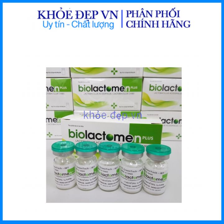 Men vi sinh Biolactomen Plus hỗ trợ điều trị viêm đại tràng, loại khuẩn ...