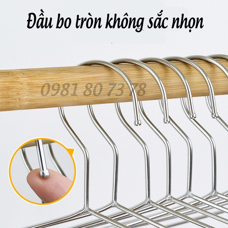 Mua Móc Inox treo phơi quần áo - Móc treo phơi đồ người lớn - Dày 3mm ...