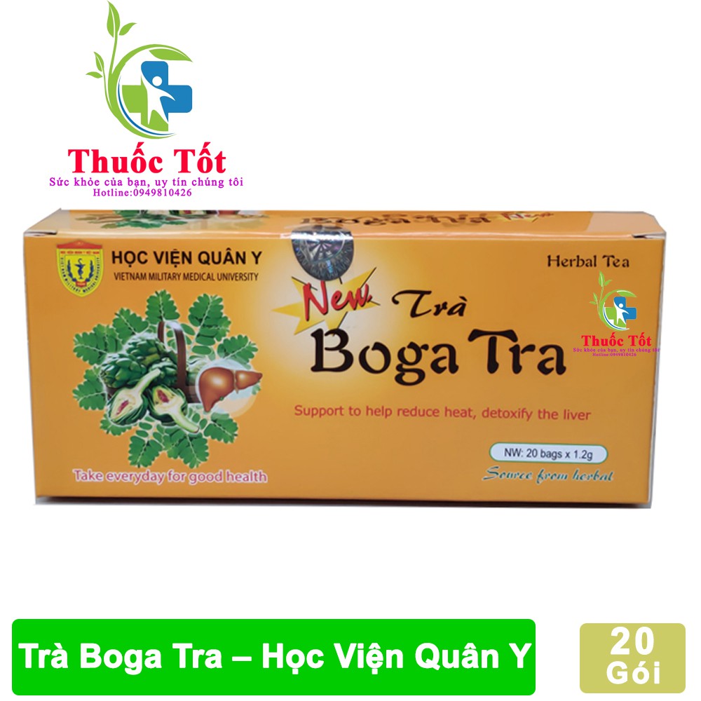 [ Chính Hãng ] Trà Boga Tra /Trà Bổ Gan Học viện Quân Y | Shopee Việt Nam