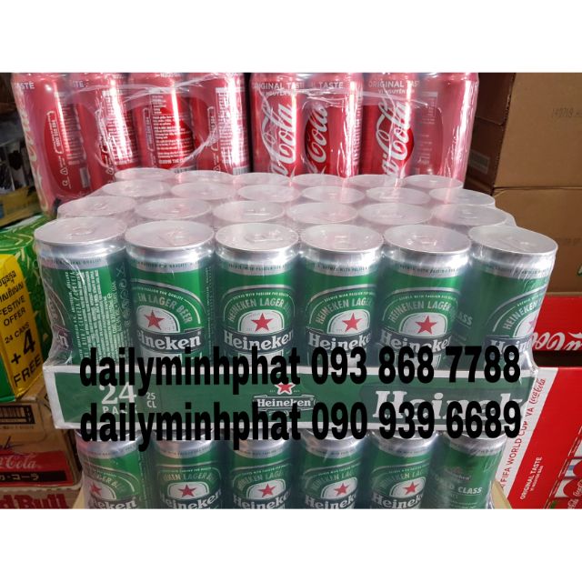 Thùng bia Heineken Ken Hà Lan 24 lon cao x 250ml | Shopee Việt Nam