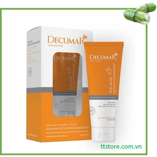 [New_Decumar Advanced] Gel rửa mặt giảm nhờn ngừa mụn [Sữa rửa mặt ...