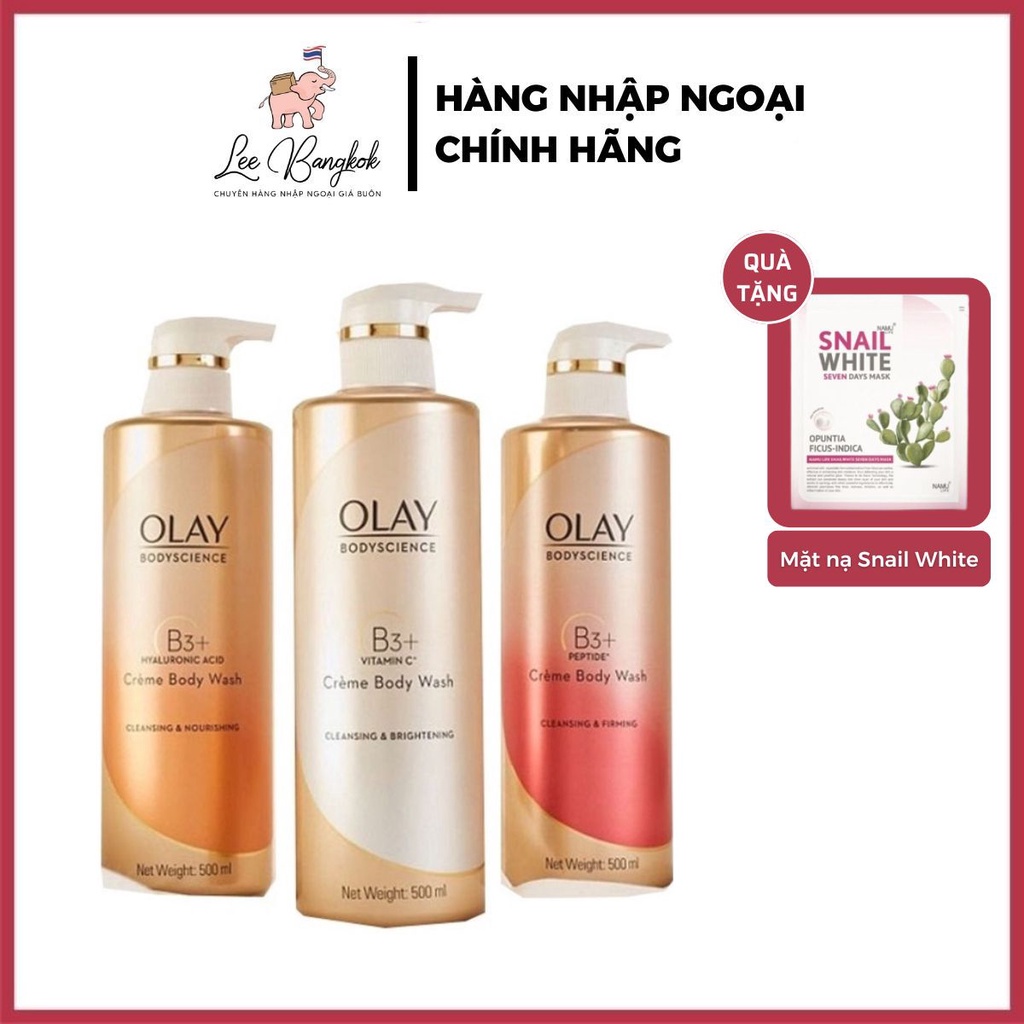 Mua Sữa Tắm Olay B3 Nội Địa Thái Retinol/Peptide/Vitamin C Dưỡng Ẩm ...