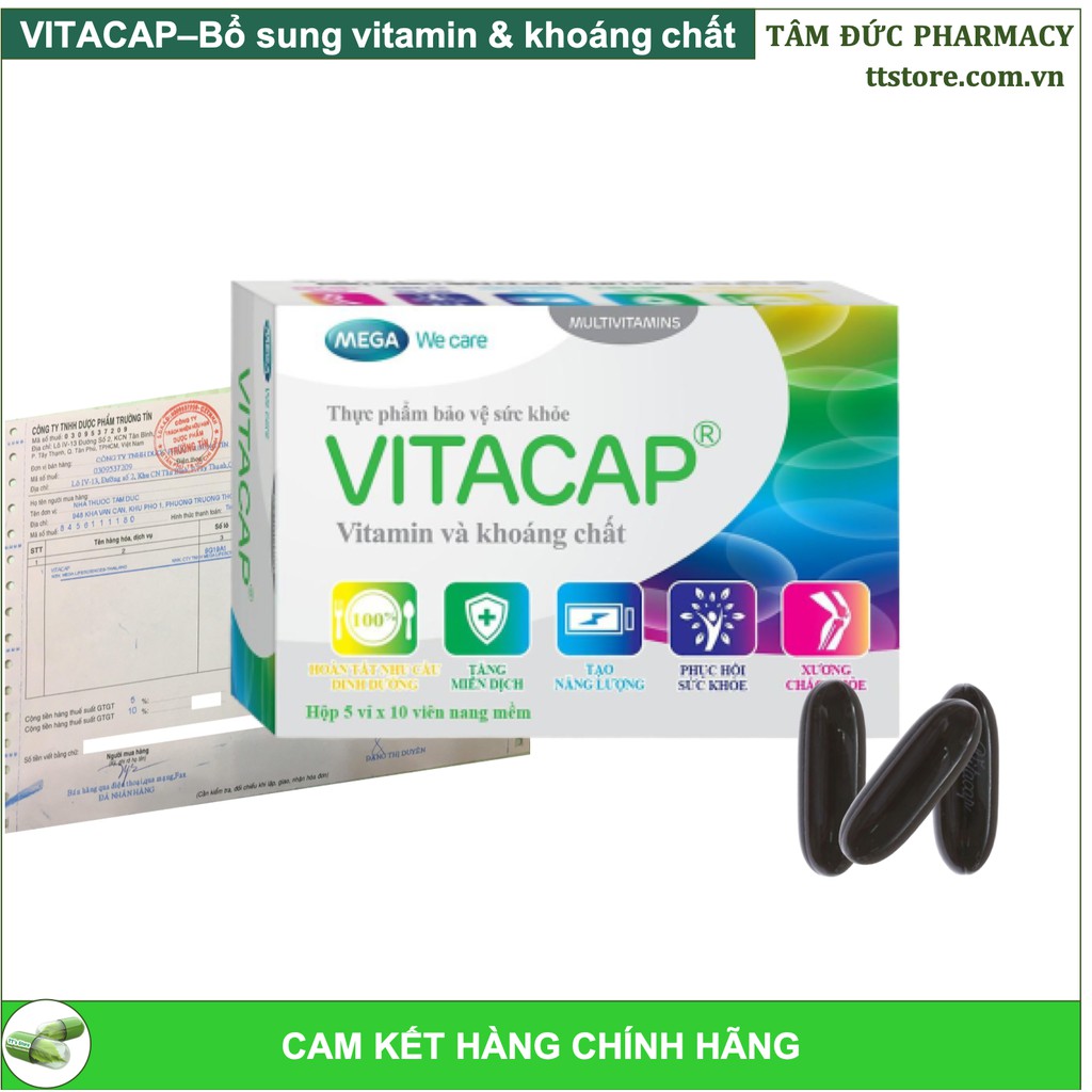 [CHÍNH HÃNG] VITACAP - Viên uống Multivitamin và khoáng chất [VITACAP ...