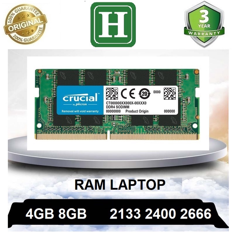 Mua Ram laptop DDR4 4gb, 8gb bus 2666, 2400, 2133 và các loại khác, bảo ...