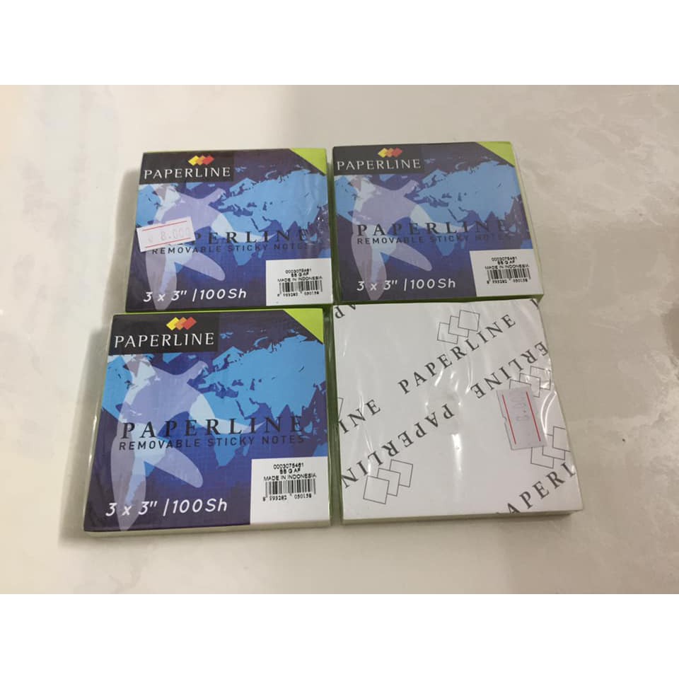 giấy Note 3 x 3 PAPERLINE | Shopee Việt Nam