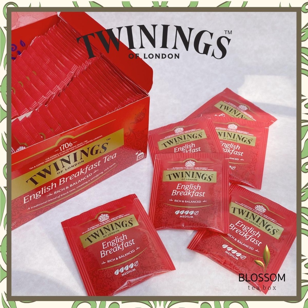 Trà Twinings - English Breakfast 10/25 gói exp 3/2024 | Shopee Việt Nam