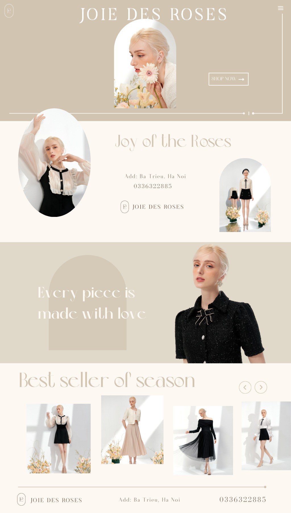 Joie des Roses Studio, Cửa hàng trực tuyến | Shopee Việt Nam