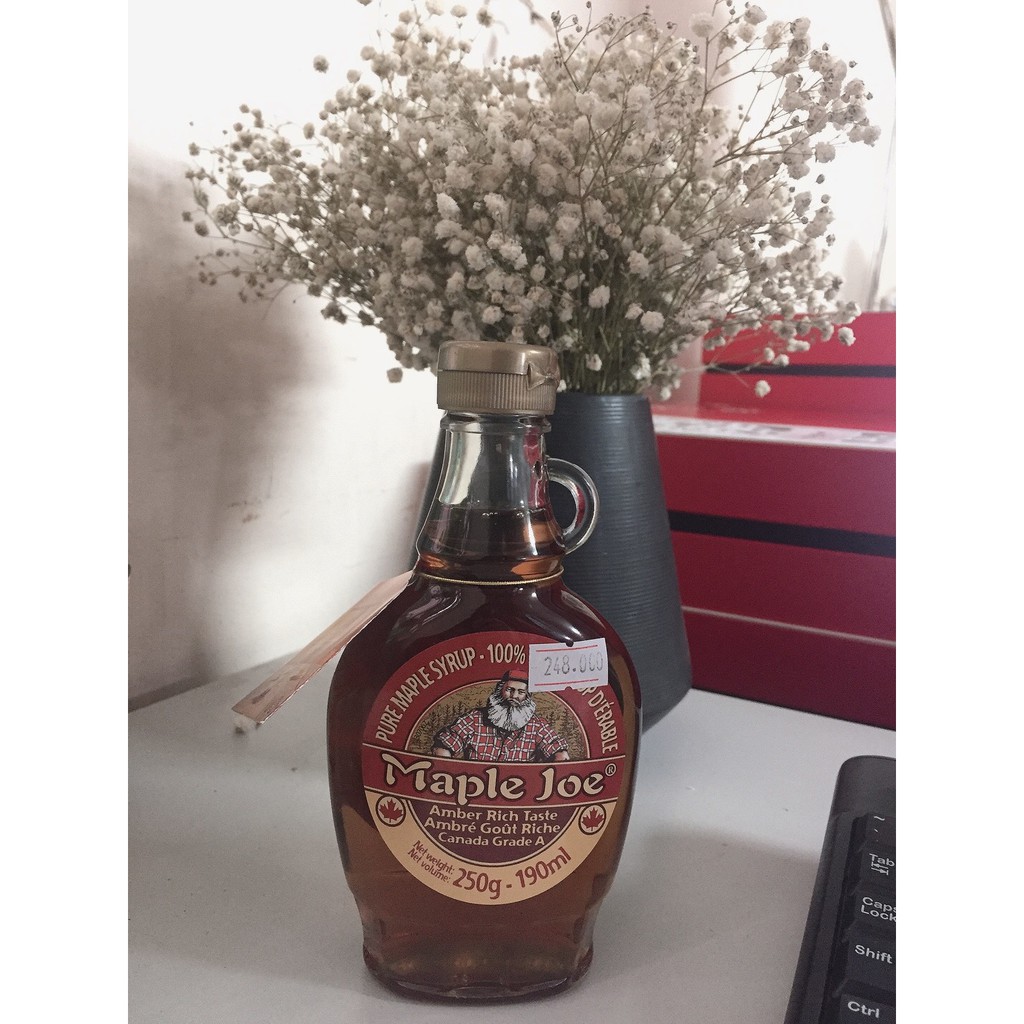 Sirô Maple Joe nguyên chất Siro lá phong chai 250g | Shopee Việt Nam