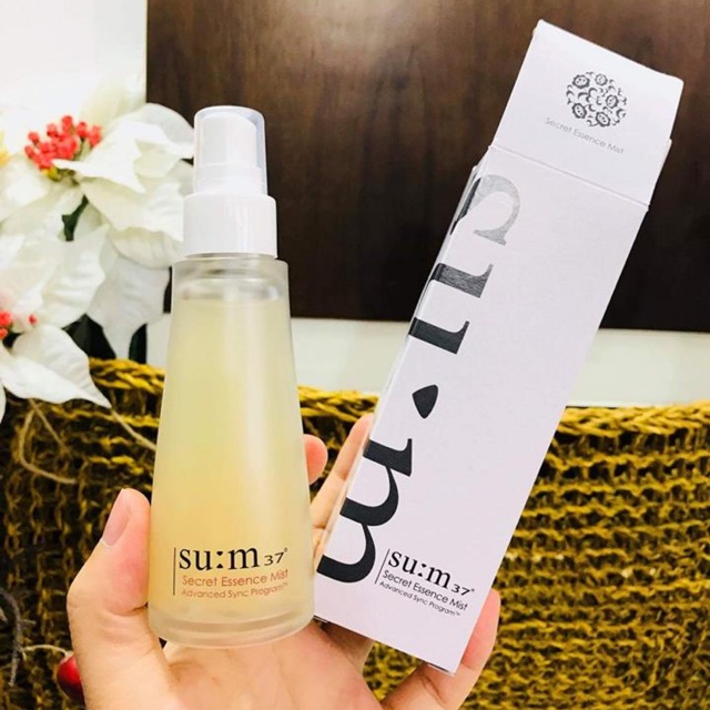 Xịt Khoáng Nước Thần Dưỡng Da Su:m37 Secret Essence Mist 60ml | Shopee ...