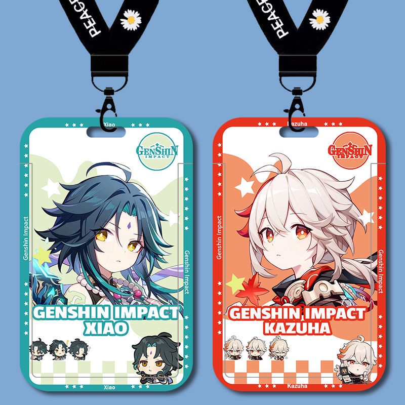 Mua Xiao Card Case Genshin Impact New Hutao Game Kazuha ID Case Klee ...