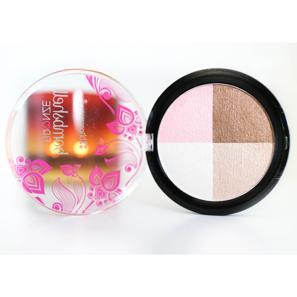 Bảng Tạo Khối Highlight BH Cosmetics Bombshell Shimmering Bronzer ...