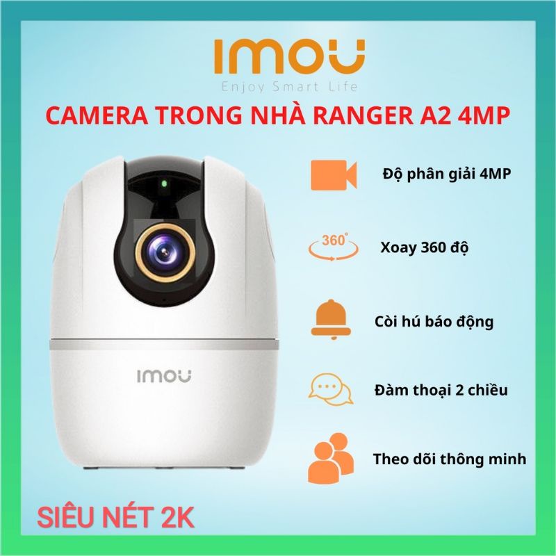 CAMERA IP IMOU A42P-D 4.0MP (CÓ LAN) CHÍNH HÃNG DAHUA | Shopee Việt Nam