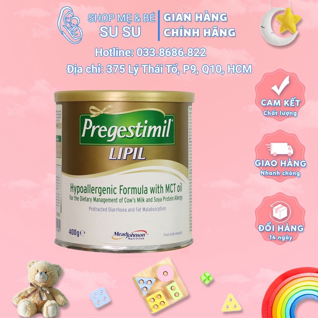 Mua Sữa Pregestimil Lipil Dành Cho Trẻ Dị Ứng Đạm Sữa Bò 400g giá rẻ ...