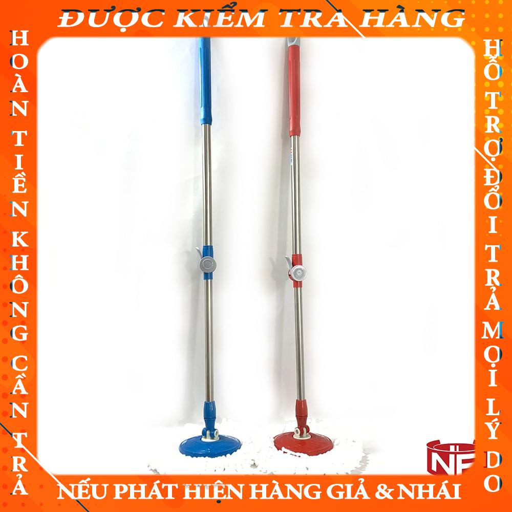 Mua Bộ cây lau nhà thông minh 360 độ tự vắt THC Easy Mop - cây lau inox ...