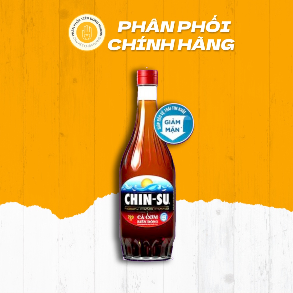 Nước Mắm Giảm Mặn Chinsu Cá Cơm Biển Đông 720ml | Shopee Việt Nam