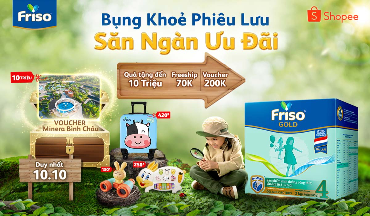 Friso Official Store - Cửa Hàng Online Chính Hãng | Shopee Việt Nam