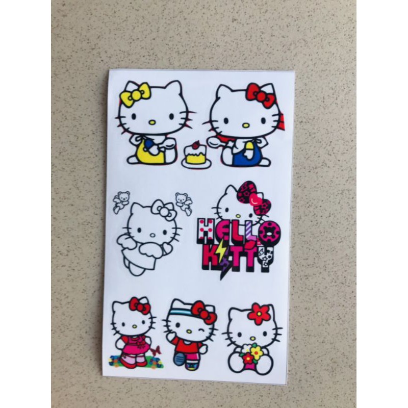SÉT STICKER MINI HELO KITTY | Shopee Việt Nam