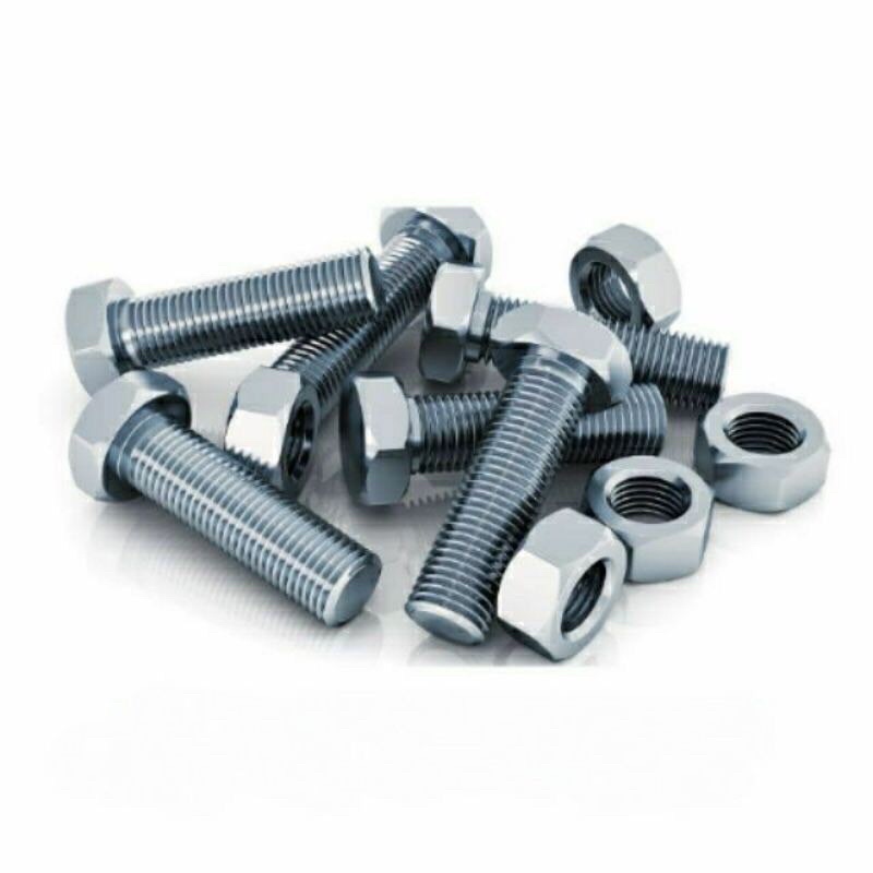 Combo 5 bộ Bù lon bulong con tán đủ size 8li 4F 5F 6F 7F 8F 1T 1T2 1T5 ...