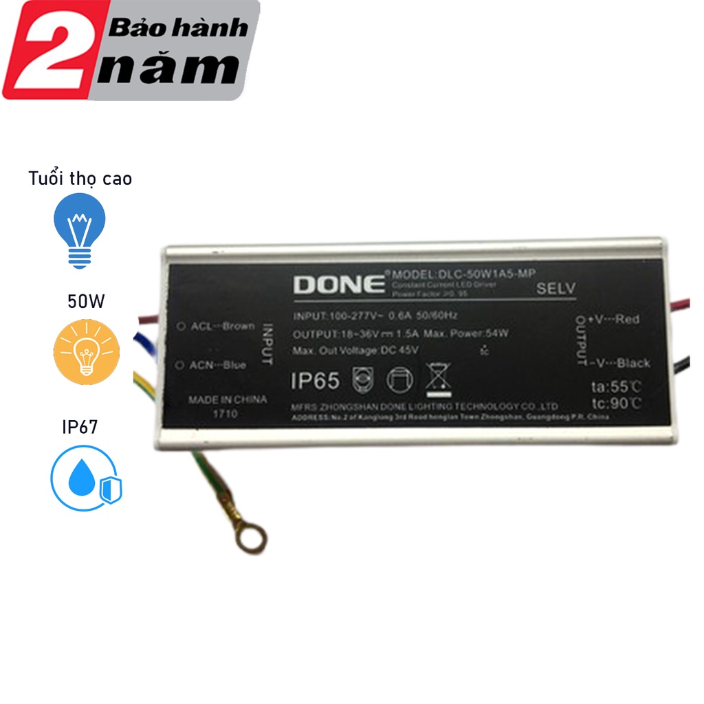 Nguồn Led Done, Driver Led công suất 50W | Shopee Việt Nam