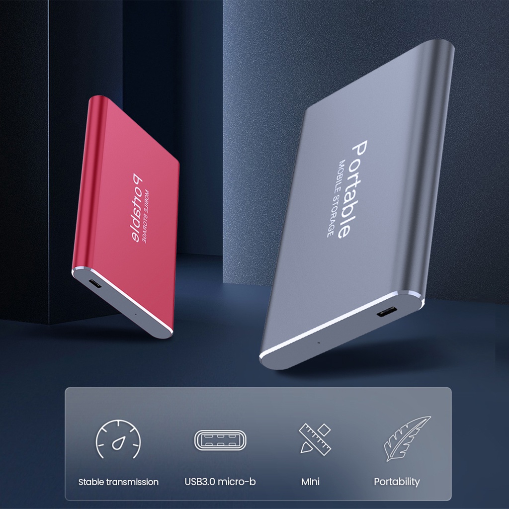 Mua Ổ Cắm Màu Trơn Dung Lượng Lớn 4T 6T 8T Tốc Độ Cao Usb 3.0 SSD Dành ...