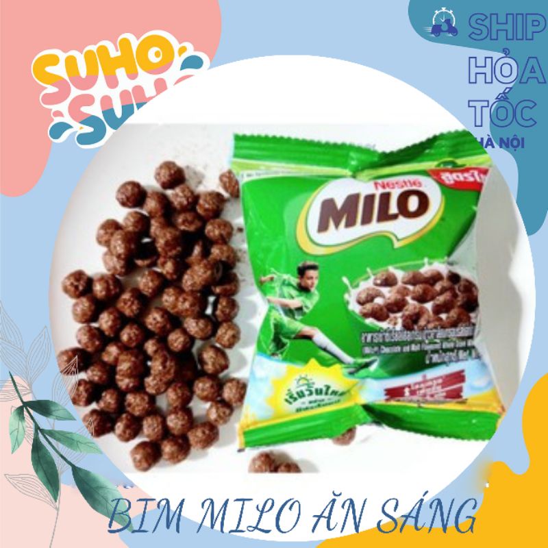 Mua Bim bim Milo Thái - Ngũ cốc Ăn Sáng Milo Nestle - Bịch 12g gói×15gr ...