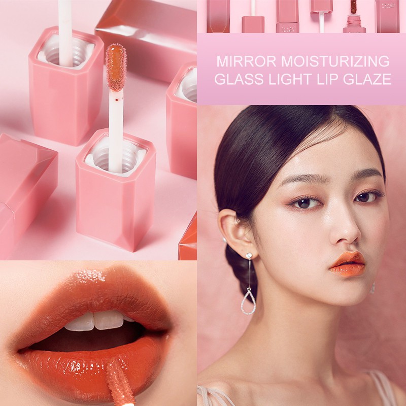 Son môi Flash Moment dưỡng ẩm 7 màu hiệu ứng tráng gương mọng nước 24 ...