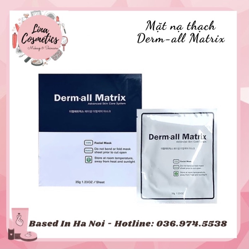 Mặt Nạ Thạch Derm-All Matrix Mask | Shopee Việt Nam