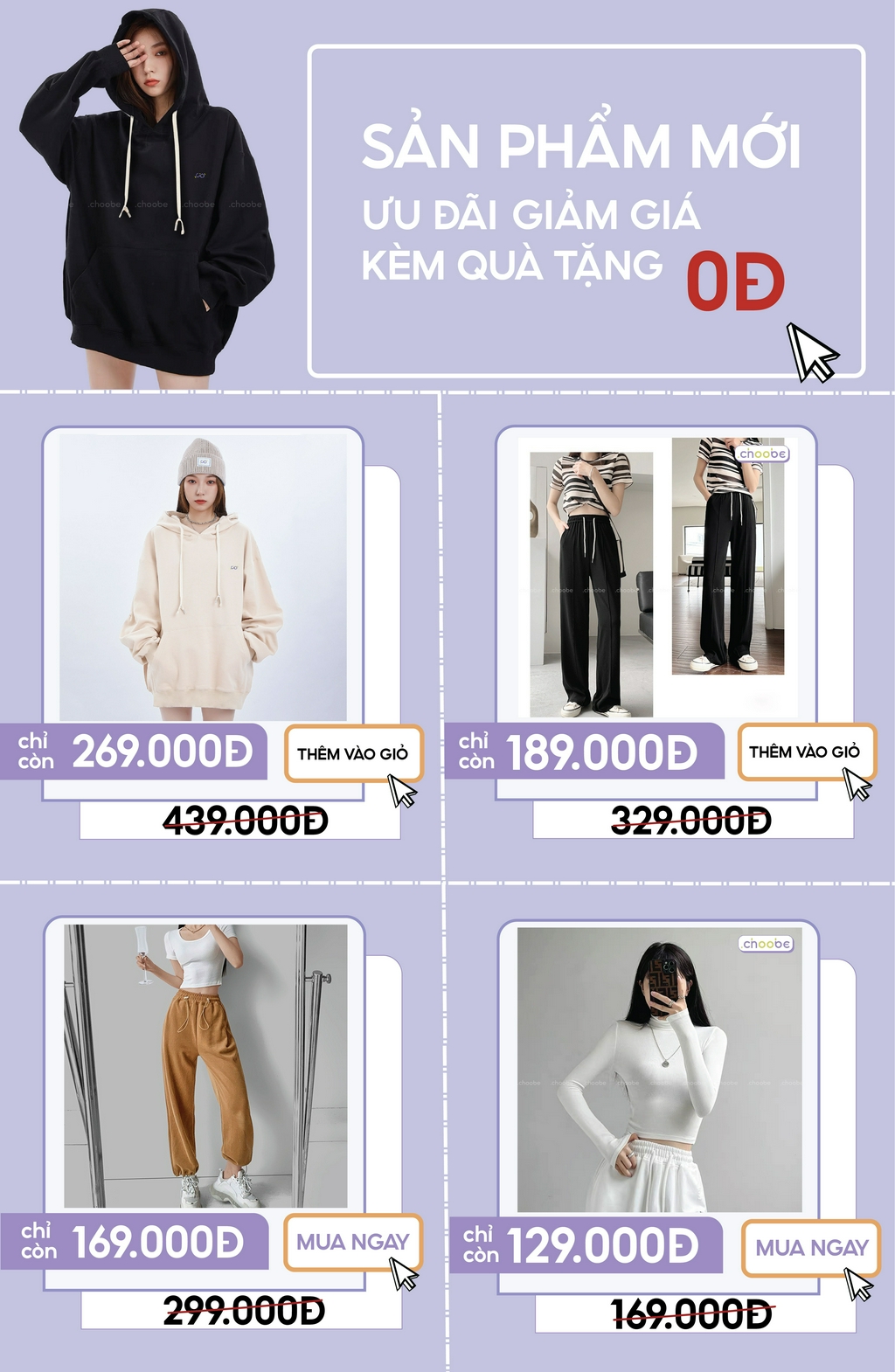 Choobe Official Store - Cửa Hàng Online Chính Hãng | Shopee Việt Nam