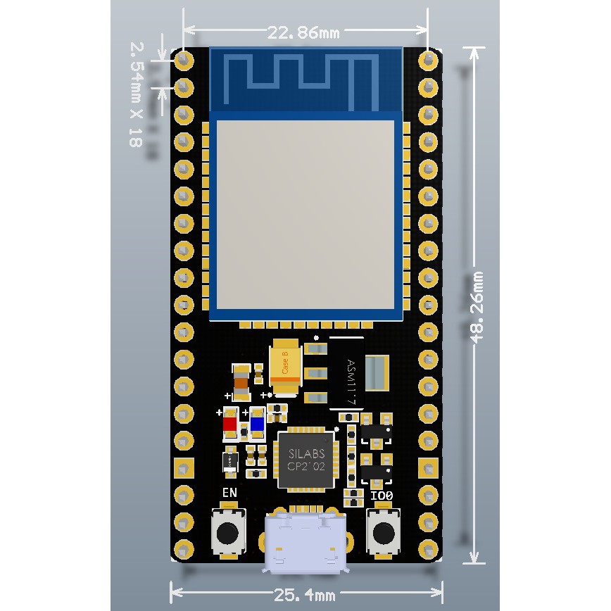 Module Node Mcu 32s Esp32 Devkitc Dùng Module Esp Wroom 32 Bộ Lưu Điện