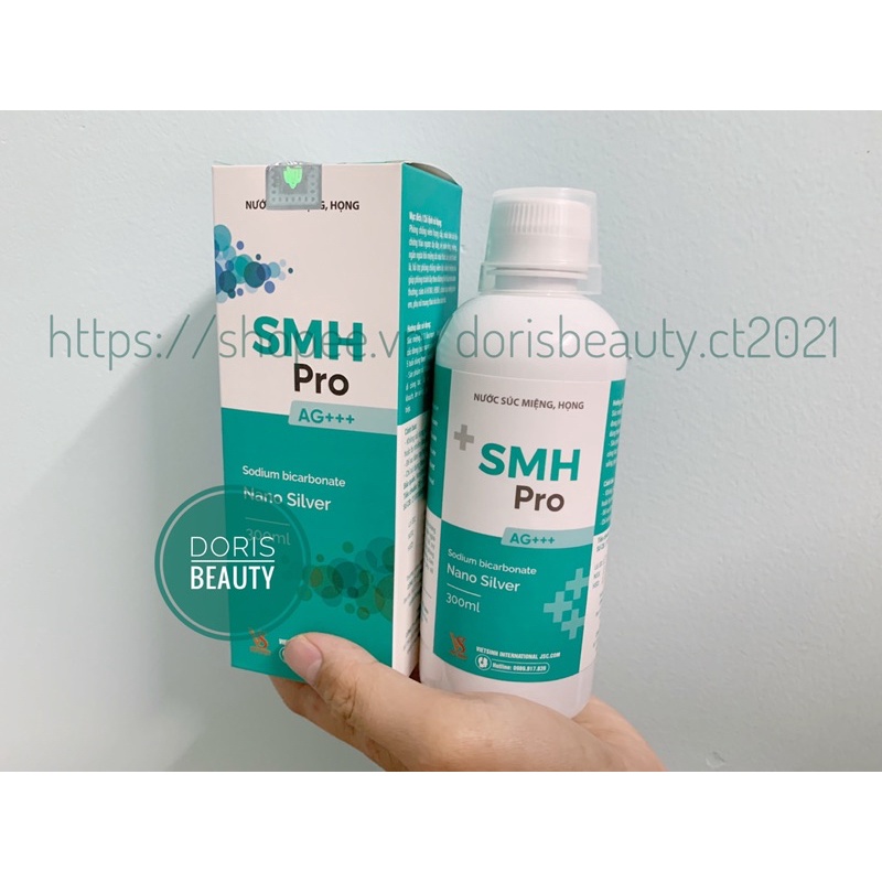 Mua Nước súc họng SMH PRO AG+++ 300ml giá rẻ nhất | TecKi.Vn
