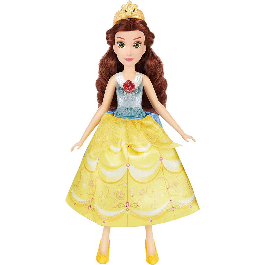 Mua Disney Princess Spin and Switch Belle, Quick Change Fashion Doll ...