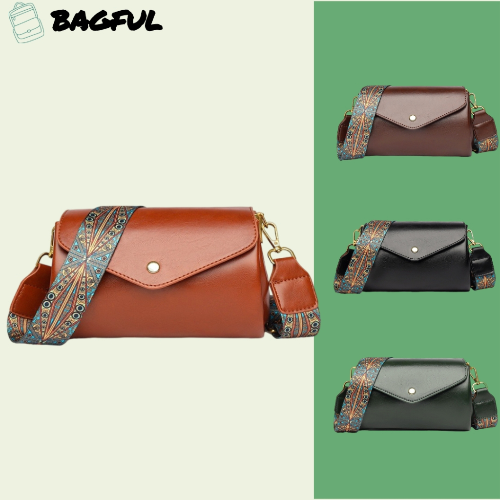 BAGFUL Túi Đeo Chéo Hình Vuông Cỡ Nhỏ Phong Cách Hàn Quốc Thời Trang ...