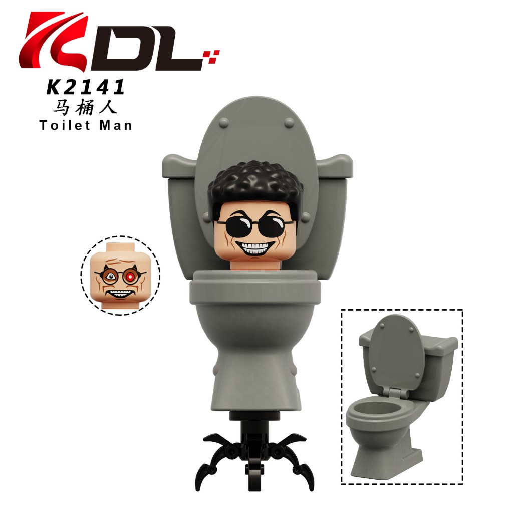 Skibidi Toilet Khối Đồ Chơi Titan Tv Toilet TV Man Giám Sát Loa Người ...