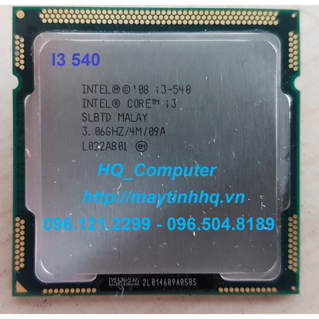 CPU Máy Tính Intel Core i3-540 | Shopee Việt Nam