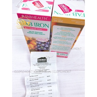 Sắt nước Úc Fab Iron Liquid Iron 200ml | Shopee Việt Nam