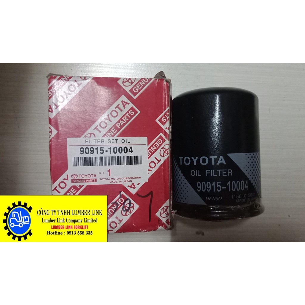 Lọc nhớt Toyota 90915-10004 - Toyota Oil Filter 90915 - 10004 | Shopee ...