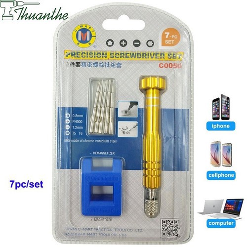 Bộ vít điện tử 7 cây C-mart C0050 - C0050 | Shopee Việt Nam