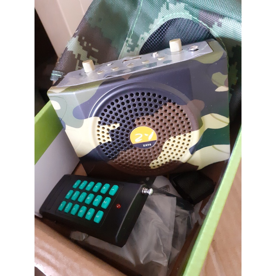 Mua Máy trợ giảng E-898, Kết nối Blutooth, Nghe nhac mp3, Radio FM, bẫy ...