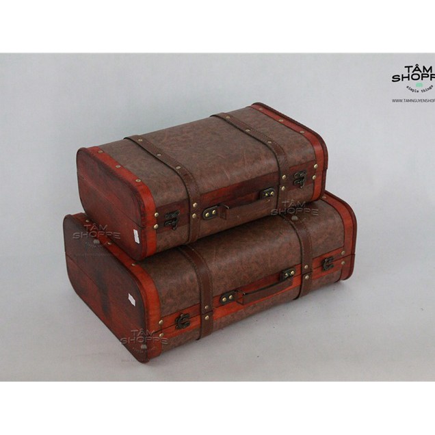 Vali cổ điển Vintage Số 12 TAN | Shopee Việt Nam